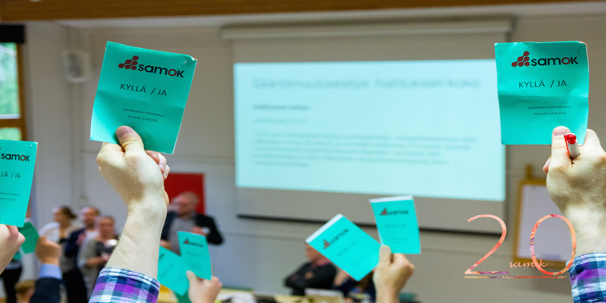 Liittokokous - SAMOK