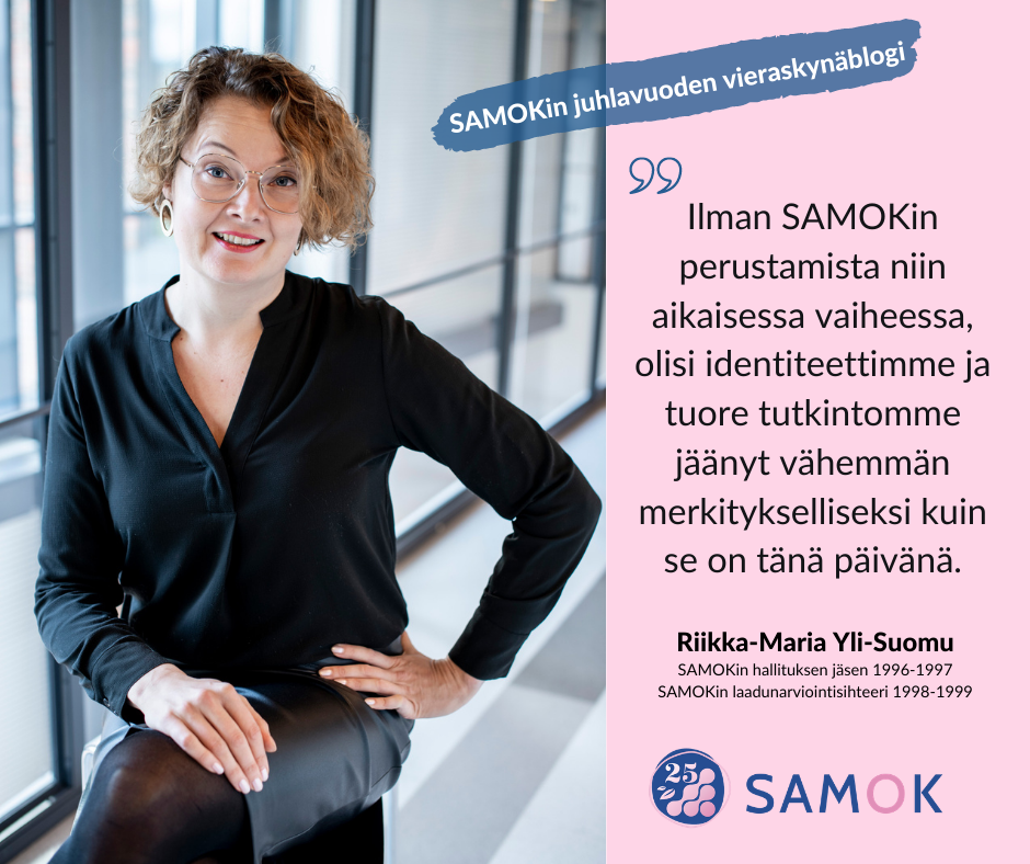 SAMOK 25 vuotta: SAMOK loi identiteettimme perustan - SAMOK